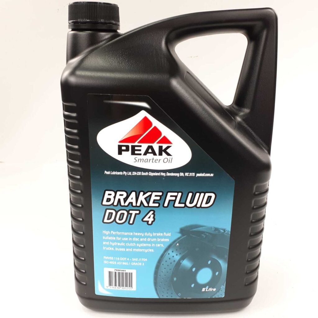 BRAKE FLUID DOT4 5L – TOP DEALER
